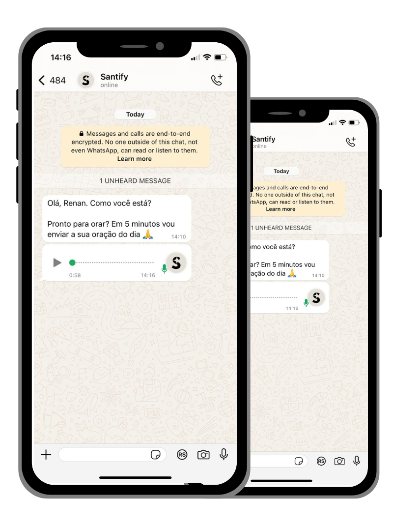 Santify - Seu assitente de orações diáris